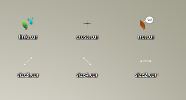 21 fresh cursor packs for Windows XP and 7